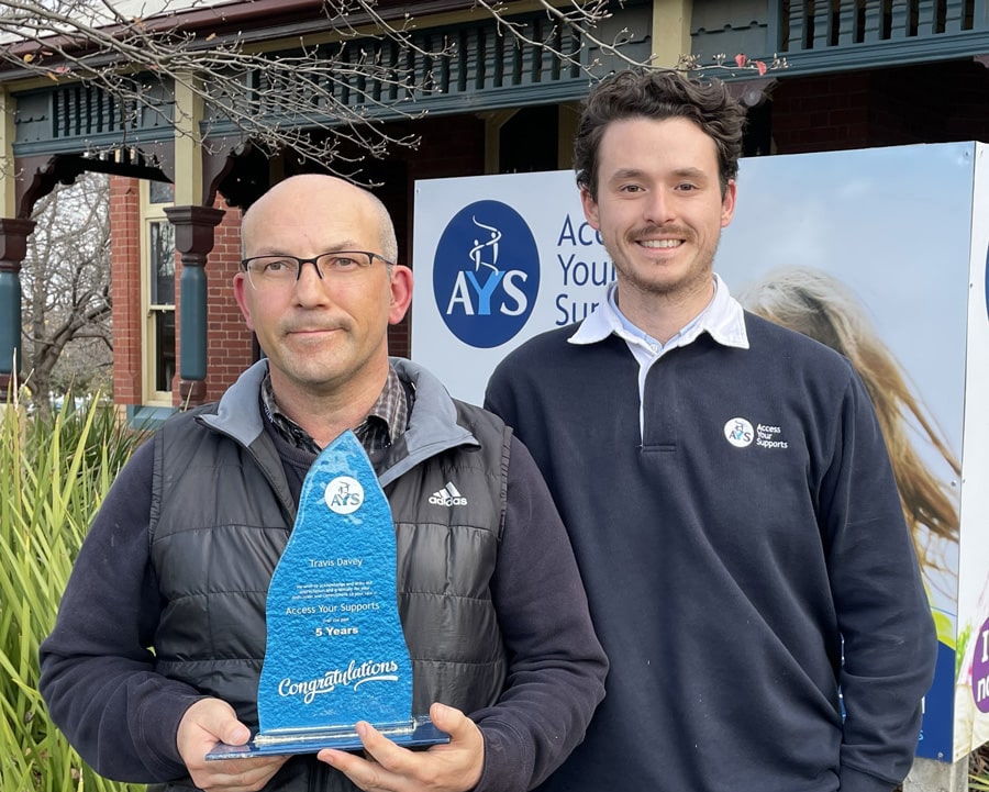 Travis is making a difference at AYS - Access Your Supports